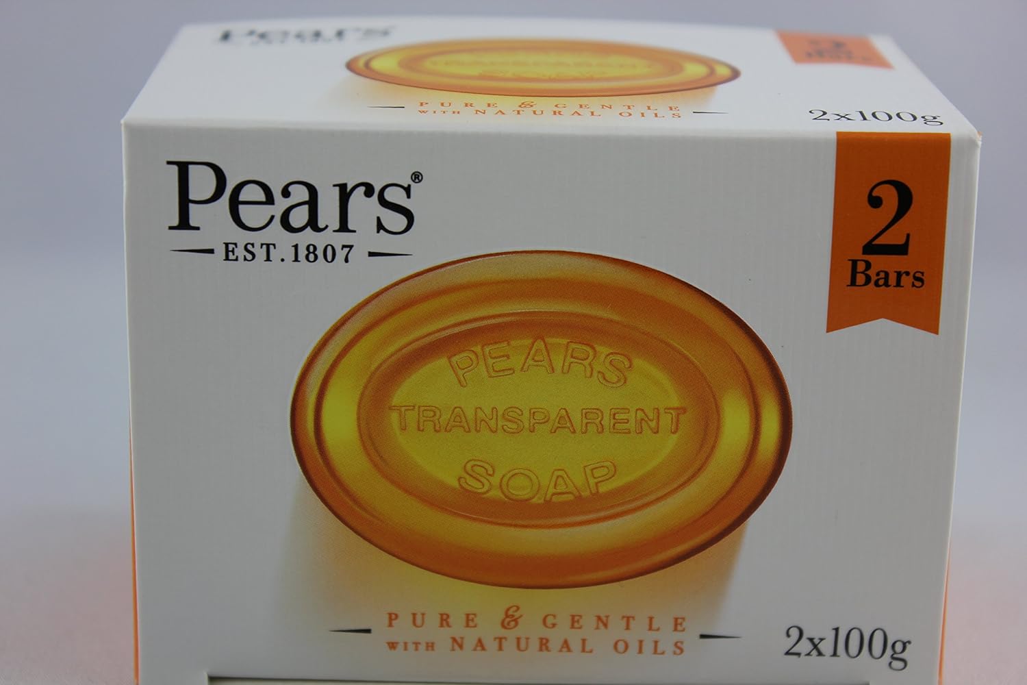 PEARS Bar Soap 100G Transparent (Amber) Twin Pack – BigaMart
