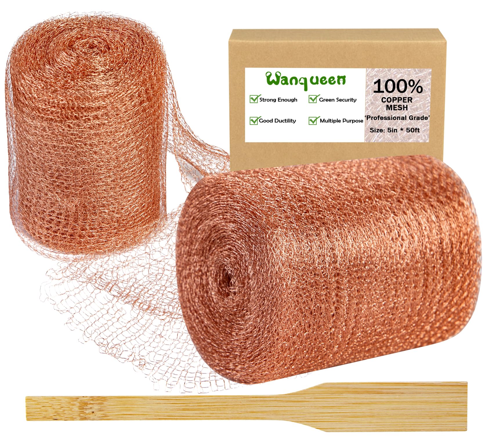 Mua Copper Mesh Roll for Mice Rat Repellent, Sturdy 5" X 50' Copper ...
