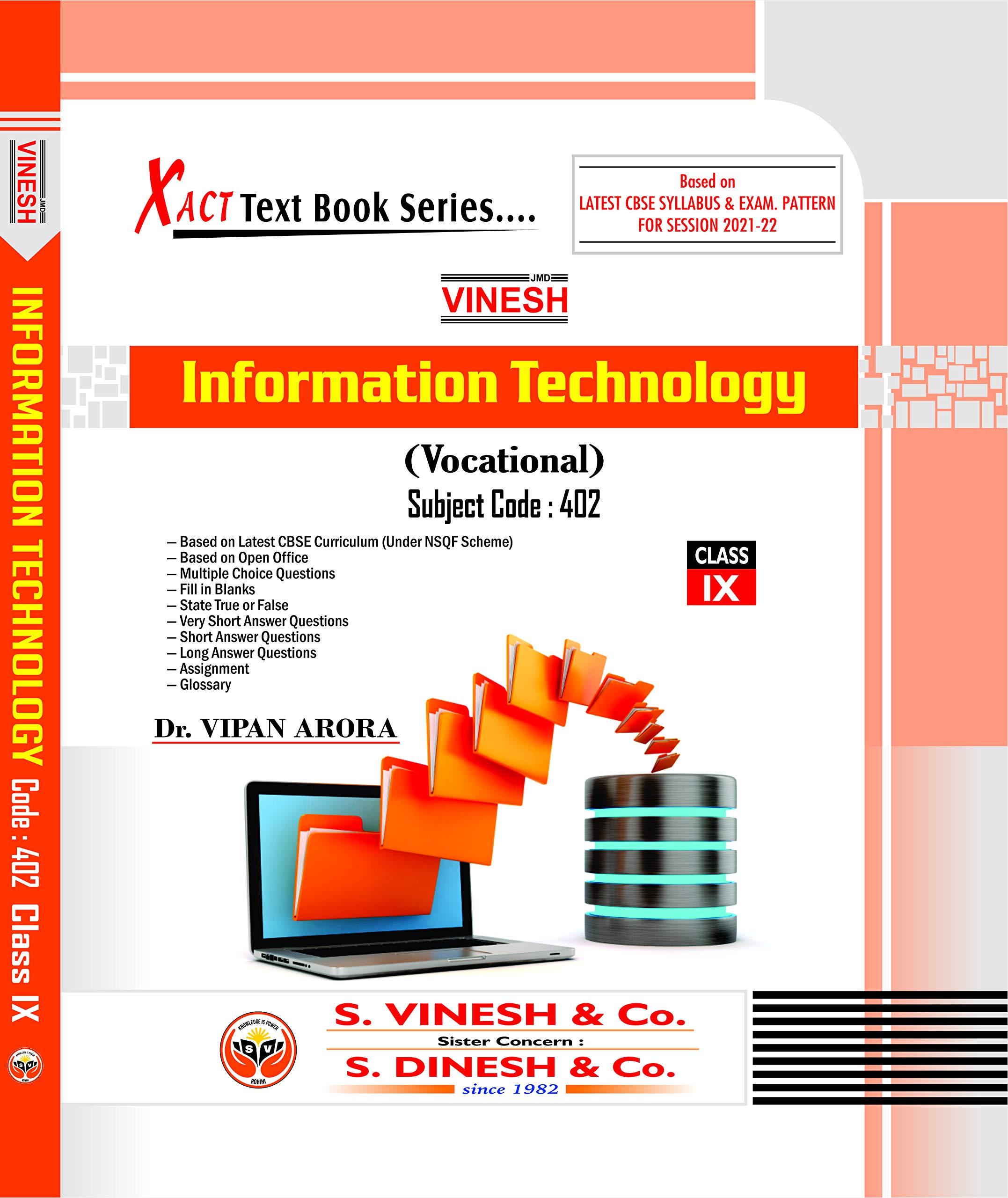 Vinesh Info Expertise Vocational Topic Code 402 Class IX CBSE Vinesh Info Expertise Vocational Topic Code 402 Class IX CBSE