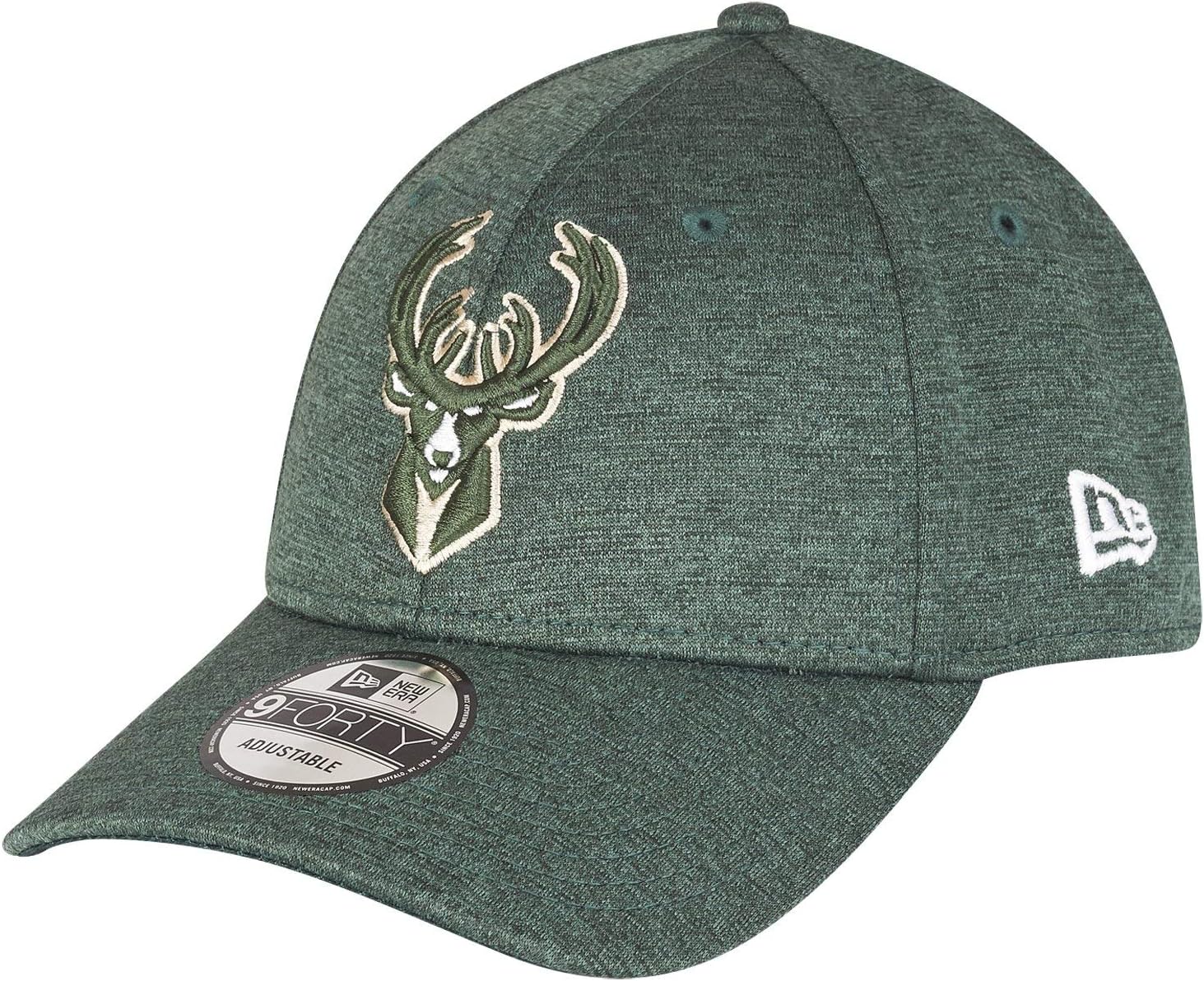 New Era Gorra Milwaukee Bucks Shadow Tech Jersey 9FORTY: Amazon.com.mx ...