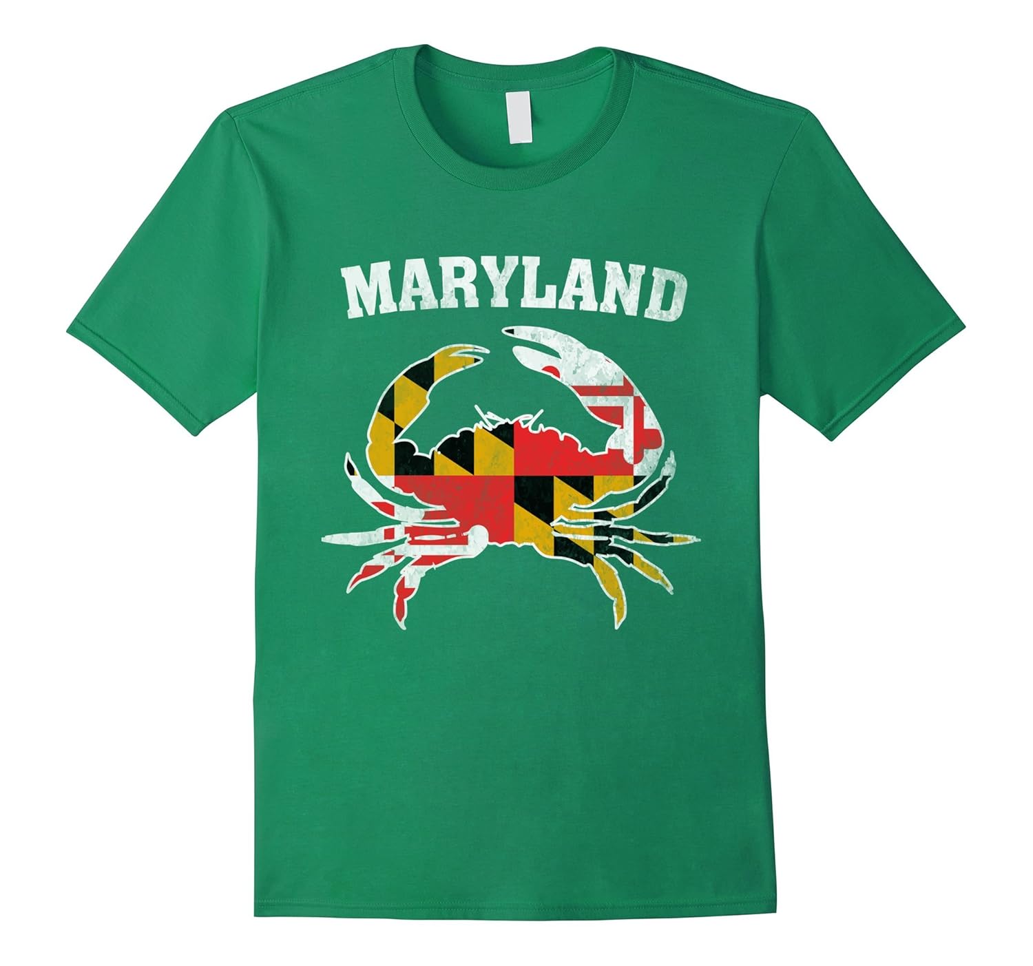 Maryland Vintage Flag Shirt State Flag Blue Crab T-Shirt-CL – Colamaga