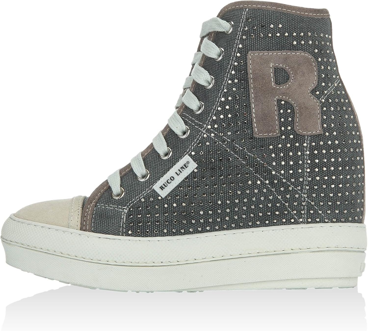 Ruco Line Keil Sneaker 2901 Tye Rock dunkelgrau EU 35: Amazon.de ...