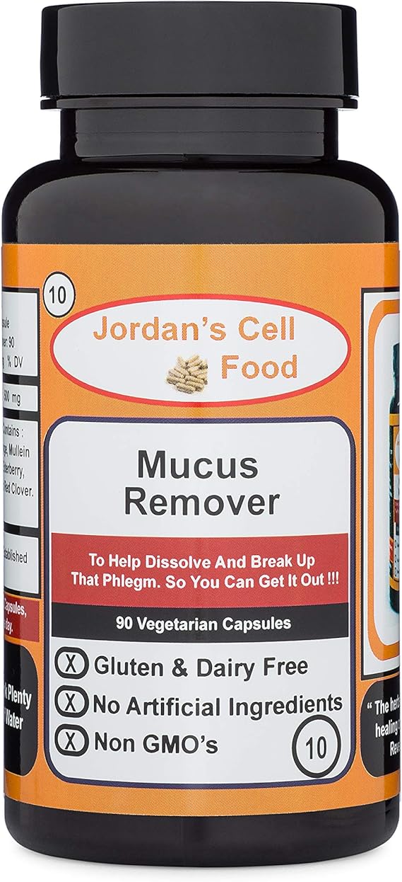 Amazon.com: Mucus Remover (Inspired by Dr. Sebi.) Qty: 90 Capsules 100% ...