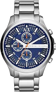Amazon.com: AX ARMANI EXCHANGE Men's Stainless Steel Watch, Color ...