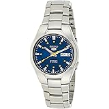 Amazon.com: Seiko Men's SNZH09 Seiko 5 Automatic White Dial Stainless ...