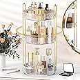 Amazon.com: MOKANI 360 Rotating Makeup Organizer for Vanity, 3 Tier ...