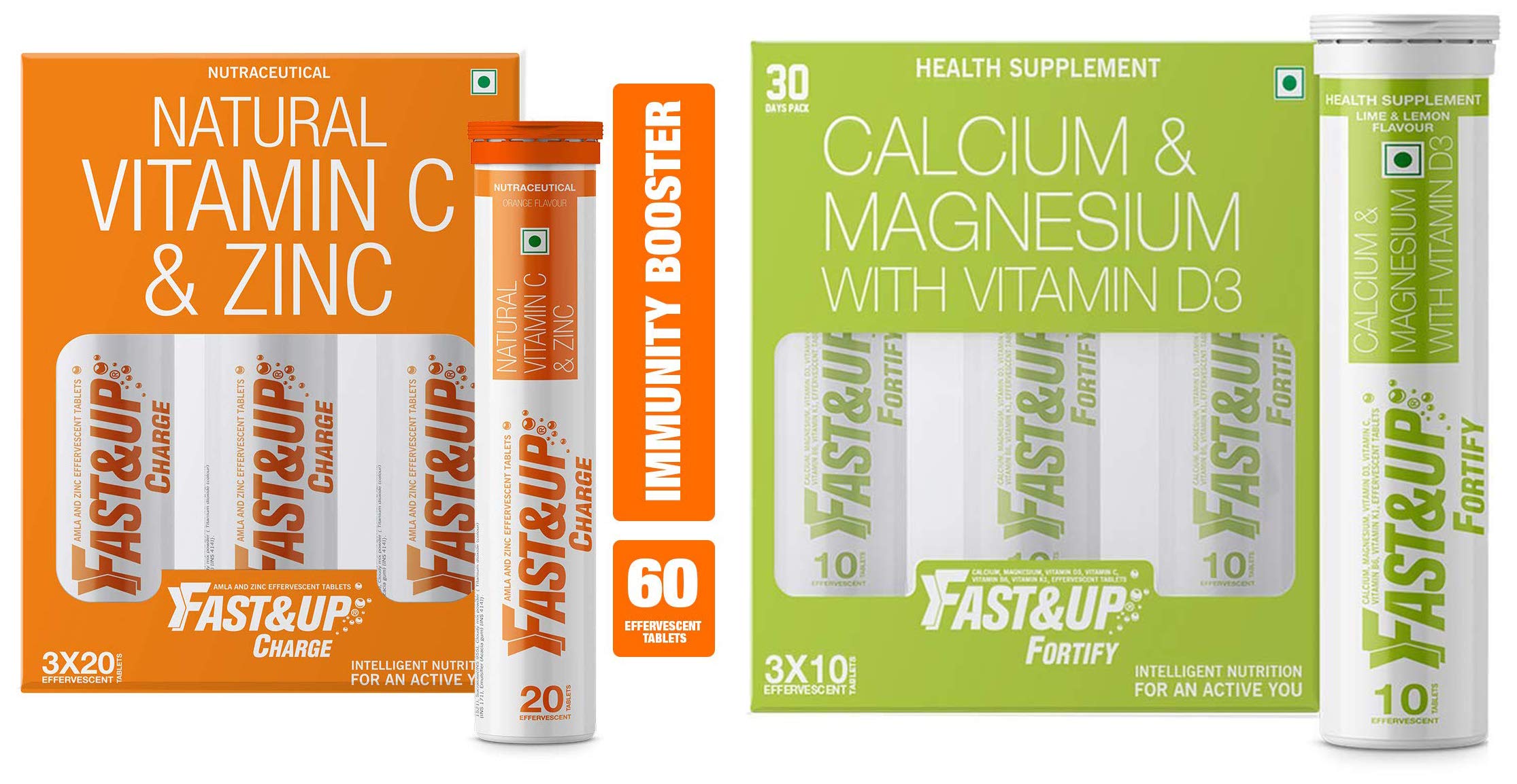 Buy Fast&Up Charge - C antioxidant 1000 mg - Natural Amla for - 60 ...