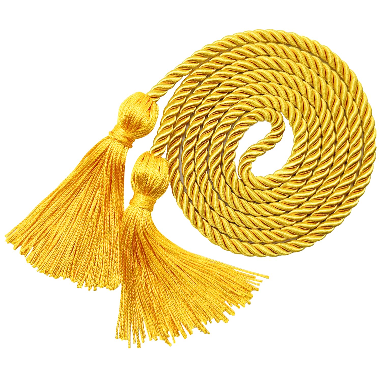 Graduation Honor Cords Gold Graduation Cords, 67" Long for Graduation ...