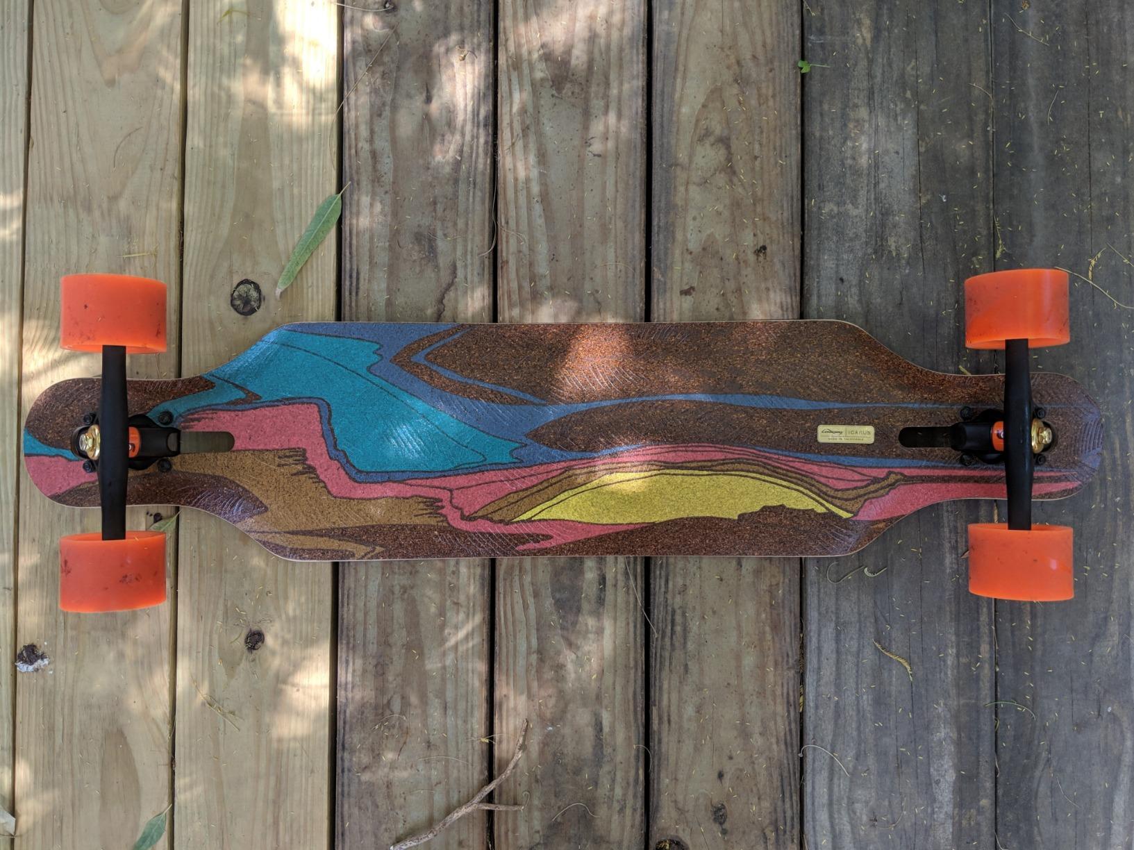 $12/mo - Finance Loaded Boards Icarus Bamboo Longboard Skateboard ...