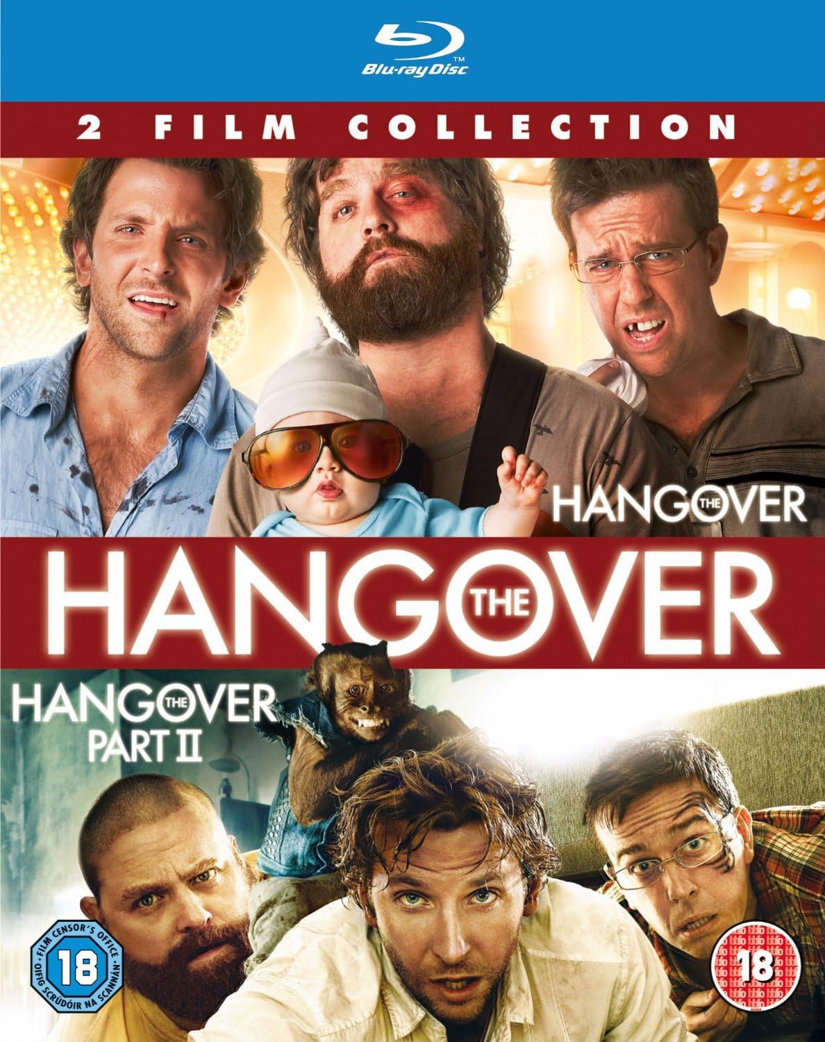 The Hangover/The Hangover Part II Double Pack Blu-ray 2017 Region Free ...