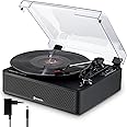 Amazon.com: Vangoa Vinyl Record Player with 2 Built-in Speakers ...