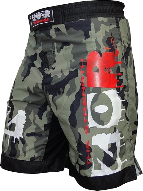 ZOR Camo MMA Fight Shorts Camouflage Pro MMA Shorts UFC Cage Fight ...