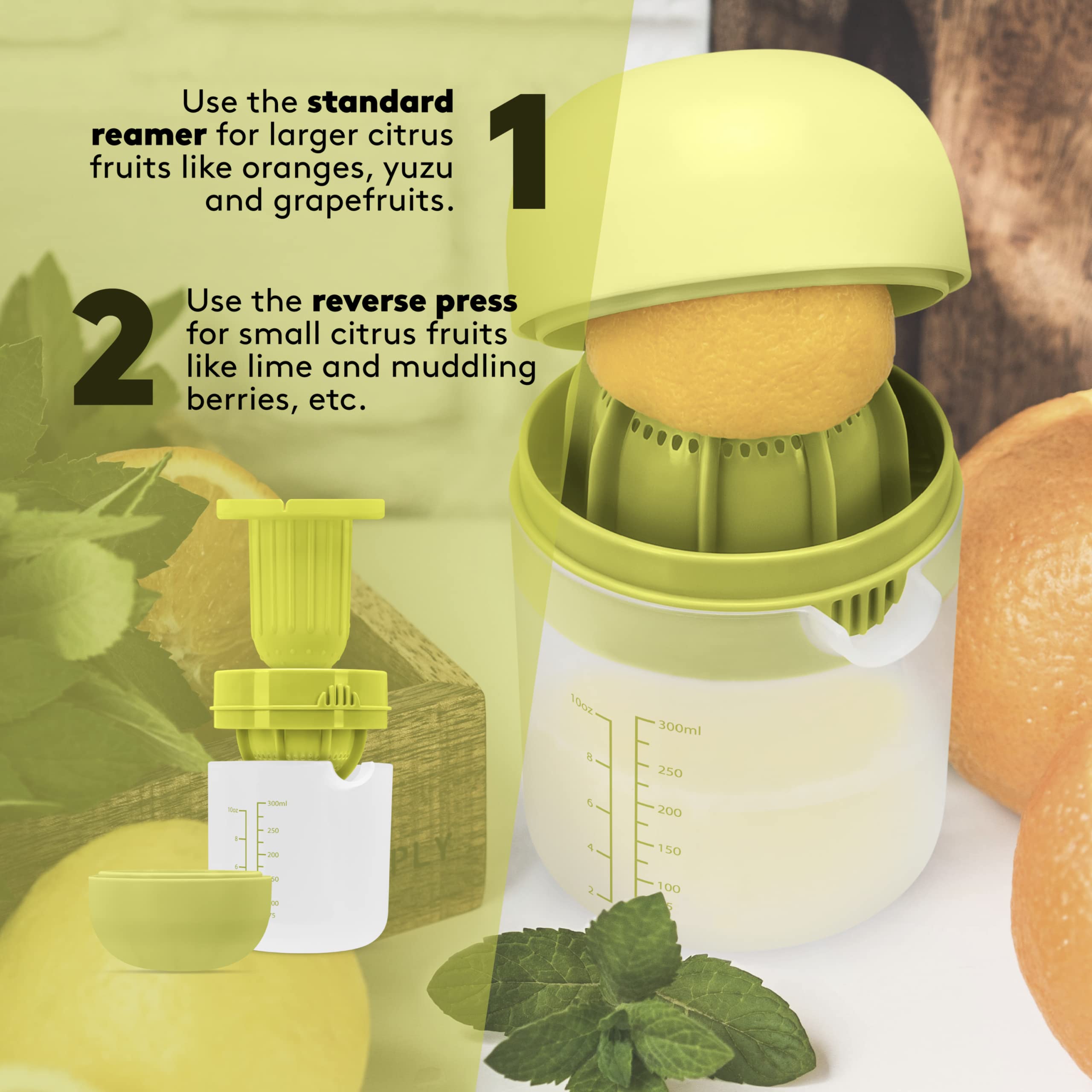 Mua Real Simple Dual Press Manual Citrus Mini Juicer | Portable ...