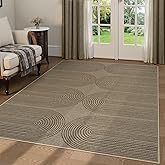 Amazon.com: LIVEBOX Rainbow Easy Jute Outdoor Rug 8x10, Living Room Rug ...