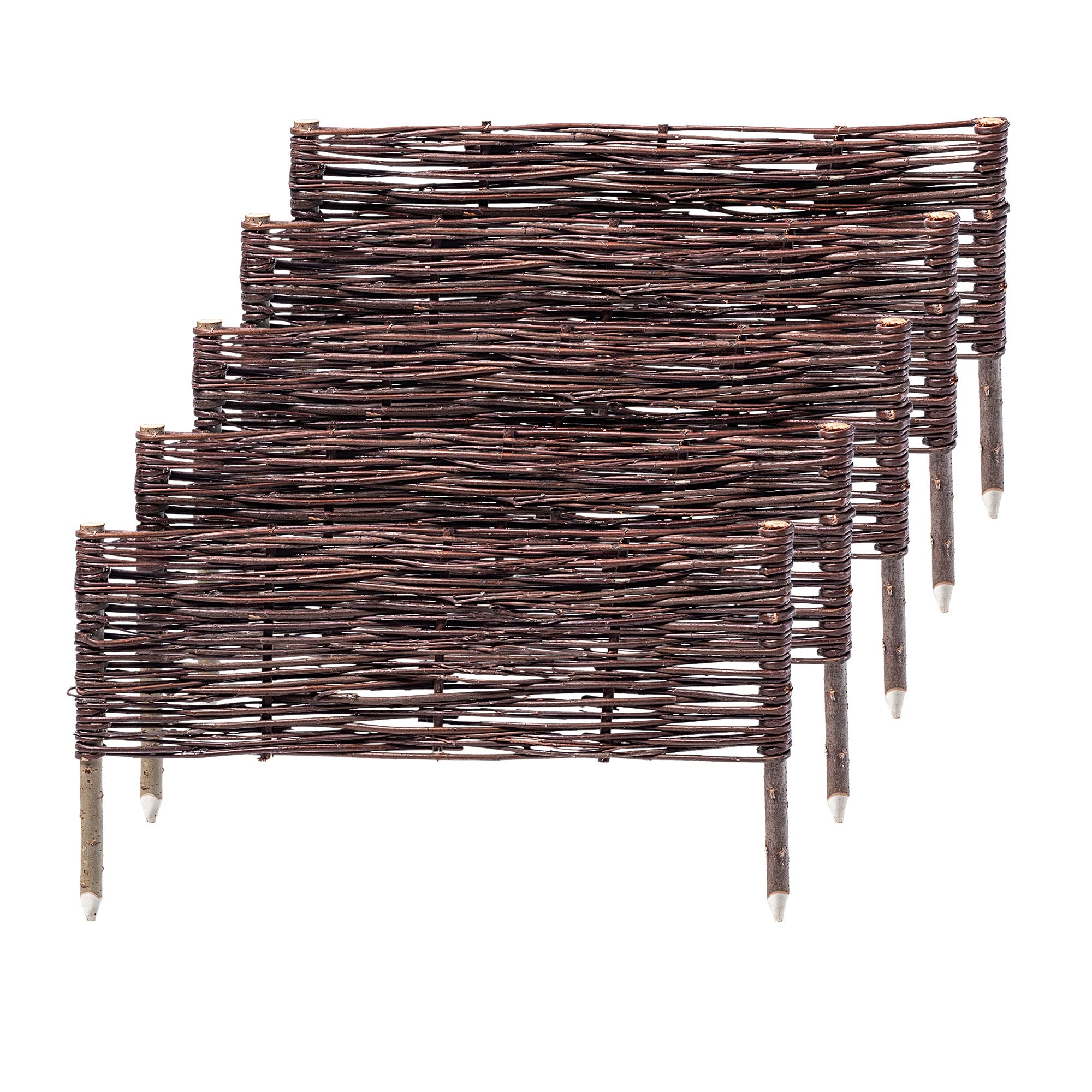 Mua KADAX Palisade aus Weide, natürlicher Weidenzaun, handgemachter ...