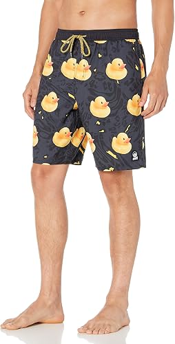 Amazon.com: NEFF Men's Ducky Hot Tub Swim Surf Shorts: Clothing