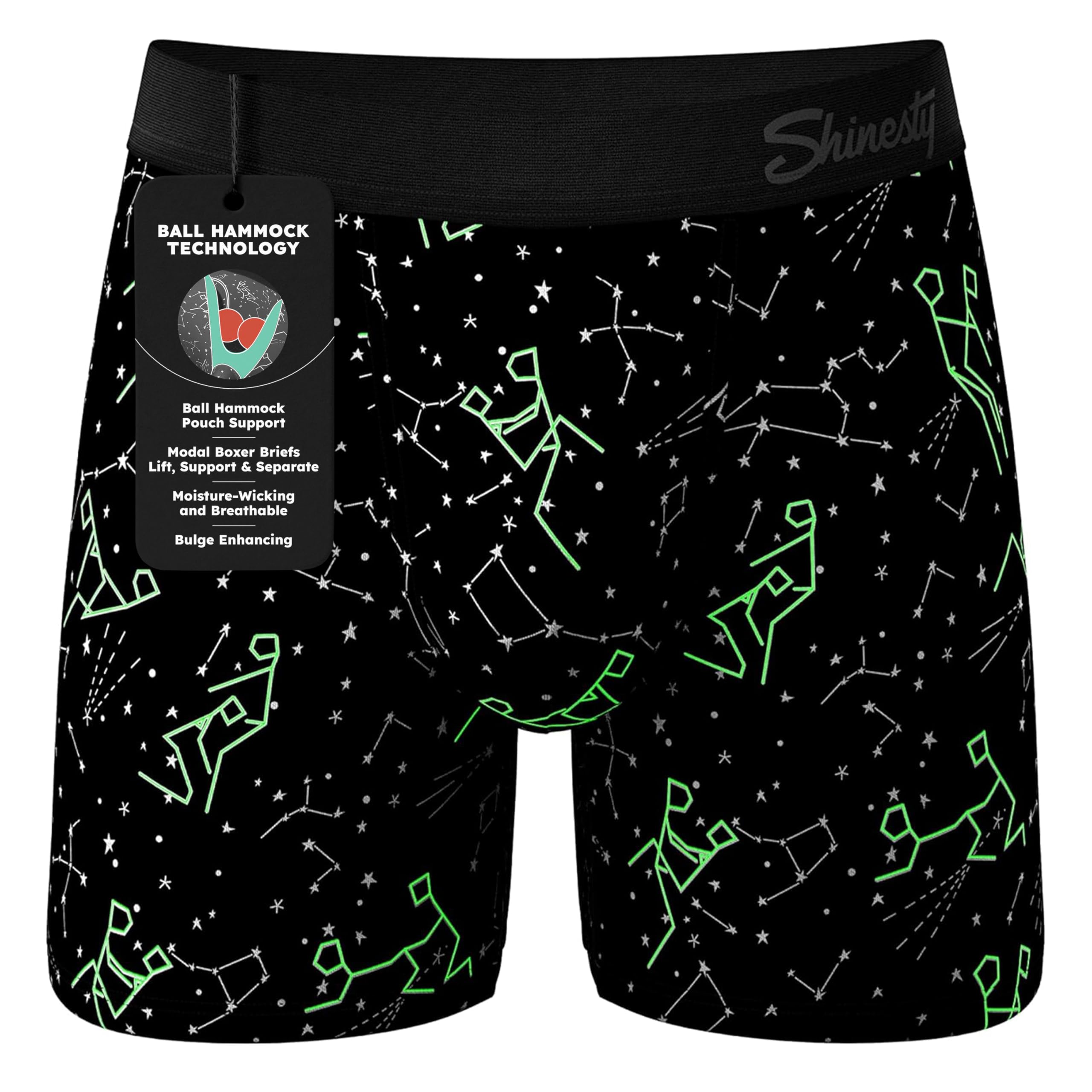 Shinesty Hammock Support Mens Underwear with Pouch | Boxer Briefs for ...