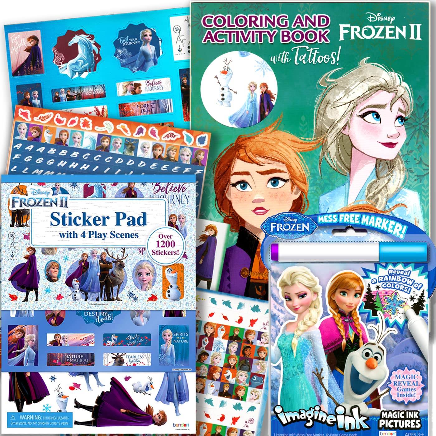 Mua Disney Frozen 2 Coloring Book Activity Super Set with Stickers and ...