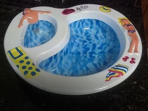 Amazon.com | Swimming Pool Chip 'N' Dip Bowl: Serving Bowls: Serving Bowls