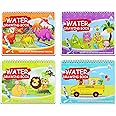 Amazon.com: 4 Pack Water Drawing Book,Water Coloring & Doodle Book ...