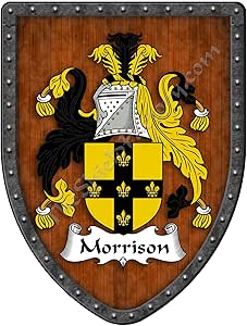 Amazon.com: Morrison Family Crest Custom Coat of Arms, Family Ancestry ...