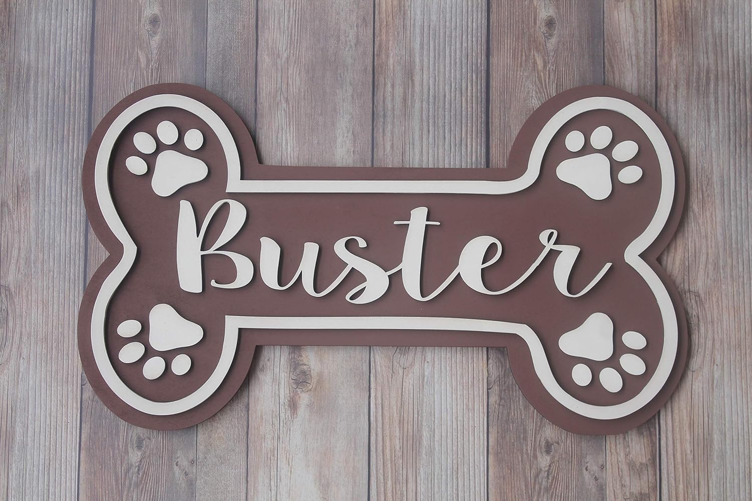 Amazon.com: Personalized Dog Name Sign: Handmade