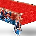 Amazon.com: Unique Spider-Man Rectangular Plastic Table Cover | 54" x ...