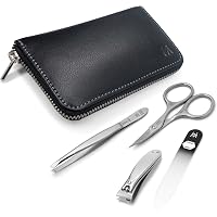Amazon.com : "IMANTADO M" TopInox Stainless Steel Travel Grooming Set ...