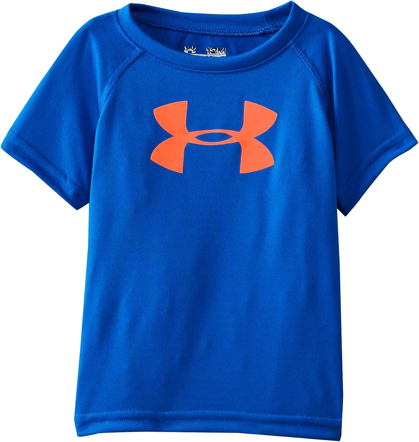 Amazon.com: Under Armour Baby Boys' Solid Big Logo Short Sleeve: Clothing