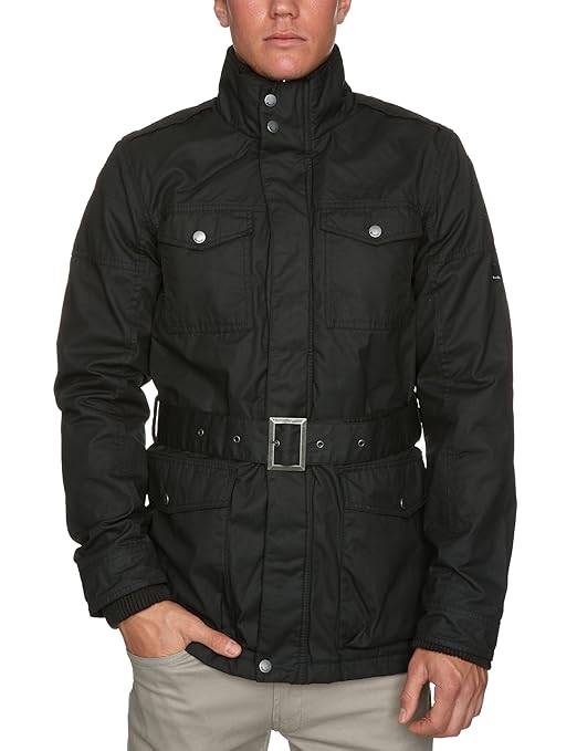 Bench Men's BMKA1289 Jacket, Black, Large: Amazon.co.uk: Clothing