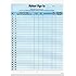 Amazon.com : Patient Sign-in Sheets, Bilingual 8-1/2" X 11" (Blue ...