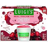 Amazon.com: Luigi's Real Italian Ice, Lemon, 6 Ounce, 6 Count (Frozen ...