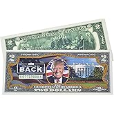 Amazon.com: President Trump 45th & 47th President 2 Dollar Bill ...