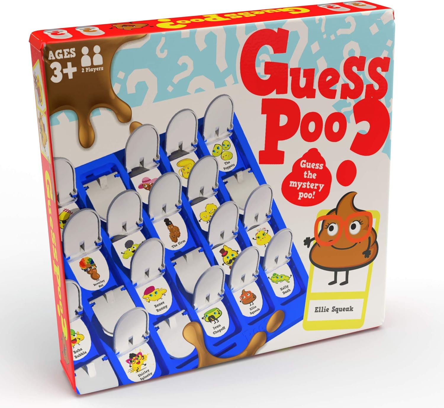 Amazon.com: Boxer Gifts Guess Poo Guessing Game | Poop-Tastic Fun for ...