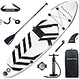 Aqua Plus 6inches Thick Inflatable SUP for All Skill Levels Stand Up ...