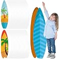 Amazon.com: Skyygemm 24 Pcs DIY Paper Surfboards Set Surfboard Shape ...