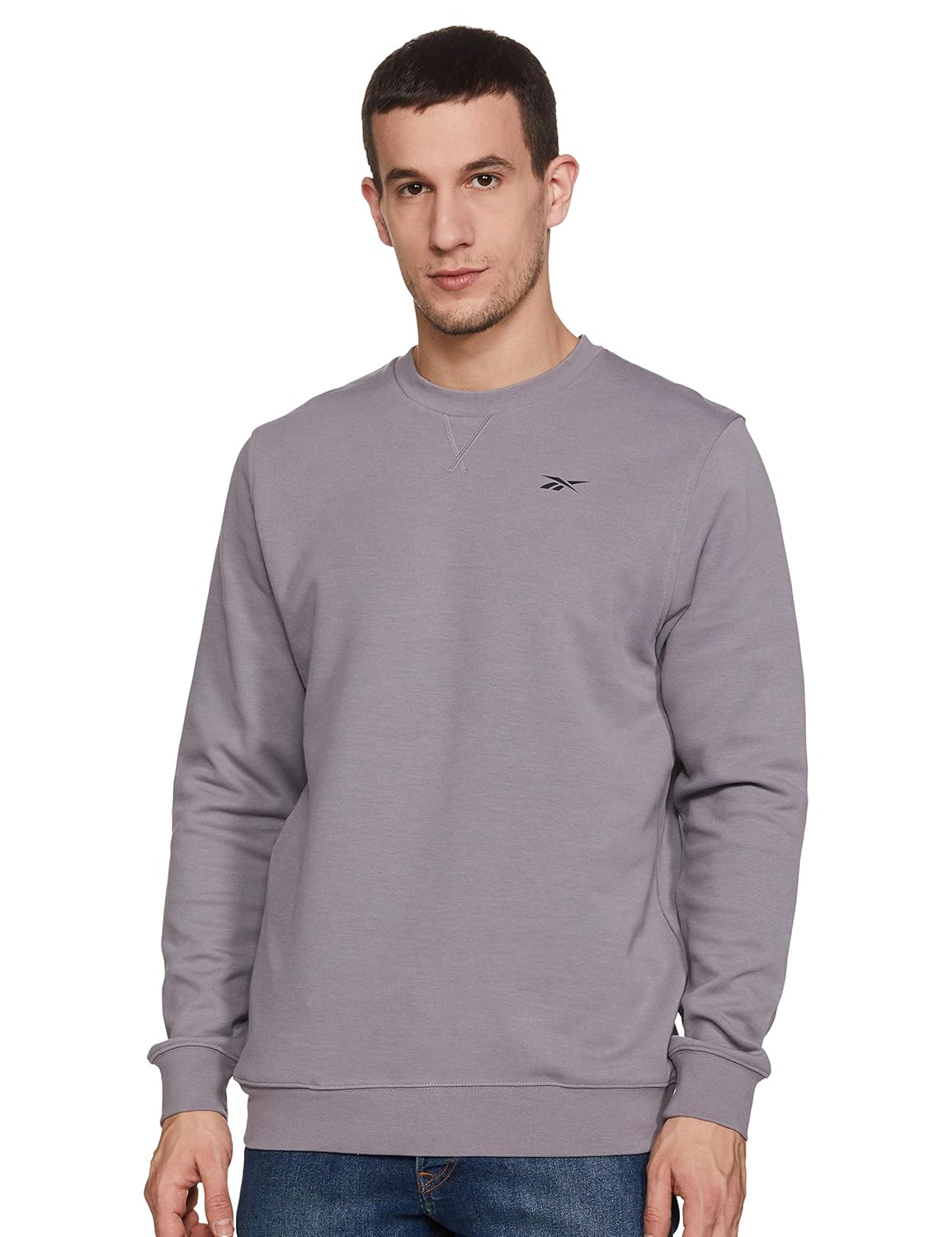 Reebok Men Sweatshirt : Amazon.in: Clothing & Accessories