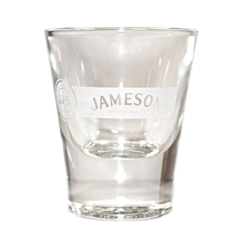 the Jameson Professional Series Shot Glass - Round Base w/Raised Logo ...
