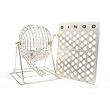 Amazon.com : Large 18inch Tall Professional Bingo Set with Ping Pong ...