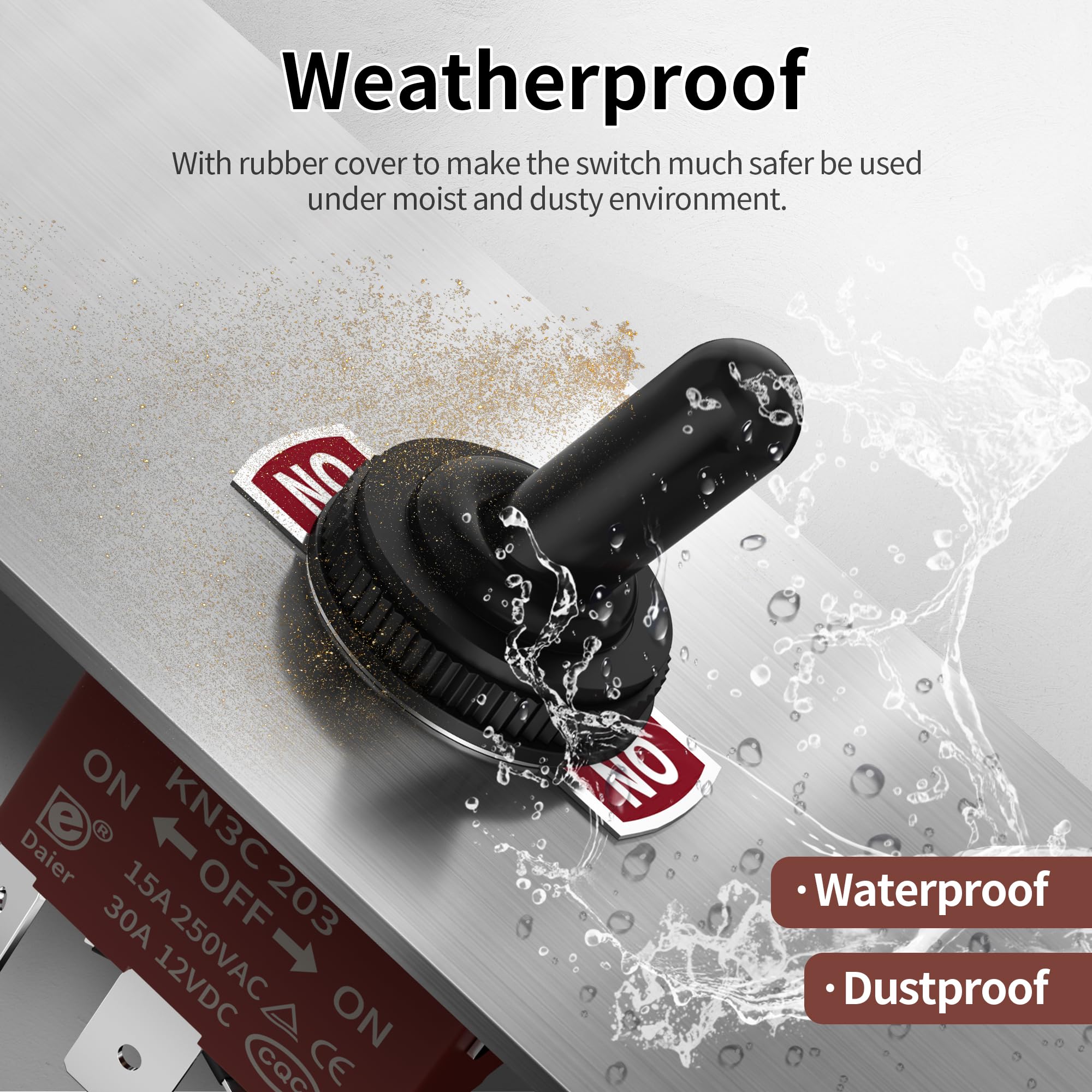 Mua DaierTek DPDT Toggle Switch Latching Reverse Polarity Switch 12V ...