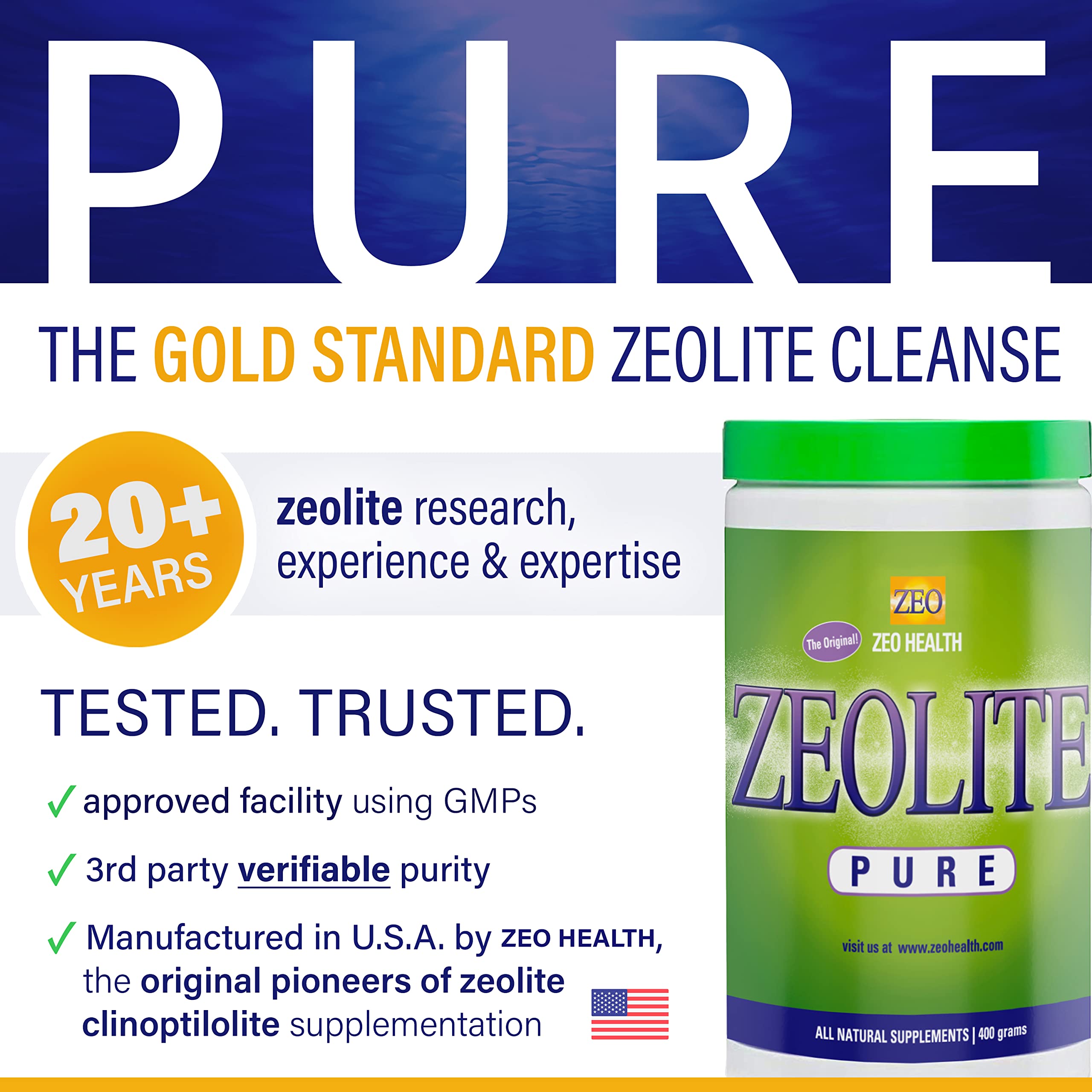 Mua Zeolite Pure | Full Body Detox Cleanse | Safe, Gentle, & Effective ...