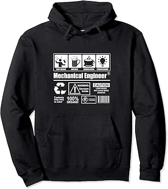 Amazon.com: Mechanical Engineer Lifestyle Work Hoodie: Clothing