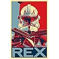 Amazon.com: Captain Rex Illustration - Clone Wars Sci-fi Cartoon Film ...