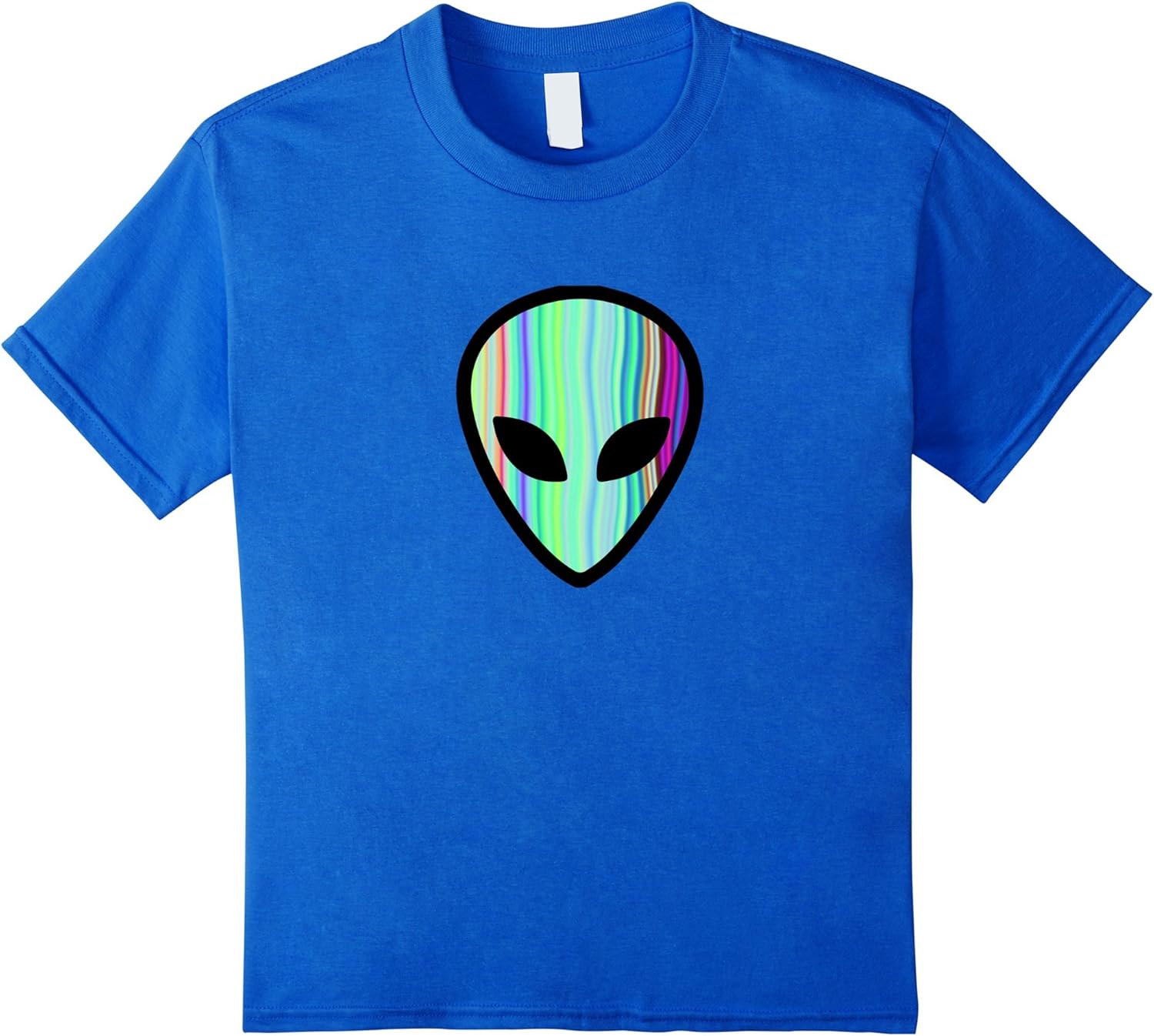 Amazon.com: Alien Head - Holographic Cute UFO Tshirt Tee: Clothing