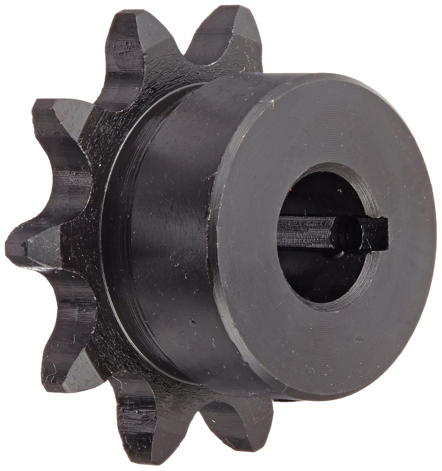 Tsubaki 41B10FH Finished Bore Sprocket, Single Strand, Inch, #41 ANSI ...