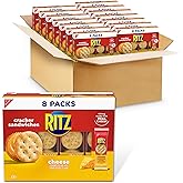 Amazon.com: RITZ Cheese Sandwich Crackers, School Snacks, 48 Snack ...