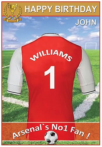 Arsenal Birthday Card: Amazon.co.uk: Office Products