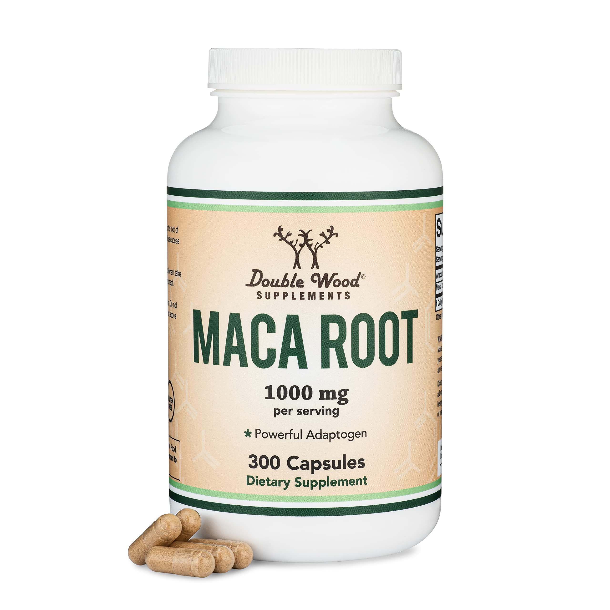 Mua Maca Root Capsules for Women and Men, 300 Count (1,000mg of Black ...