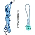 Pet Supplies : Black Rhino Tetherball Set for Dogs - Heavy Duty Outdoor ...