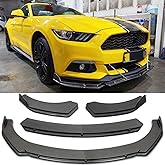 Amazon.com: DREAMOTOR Front Bumper Lip Spoiler, Car Universal Adjustable Spoiler Splitter ...
